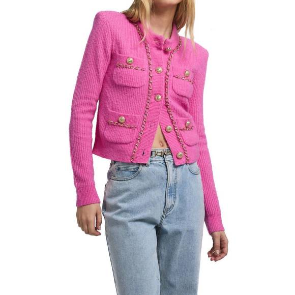 Generation Love | Sweaters | New Generation Love Selma Chain Cardigan ...